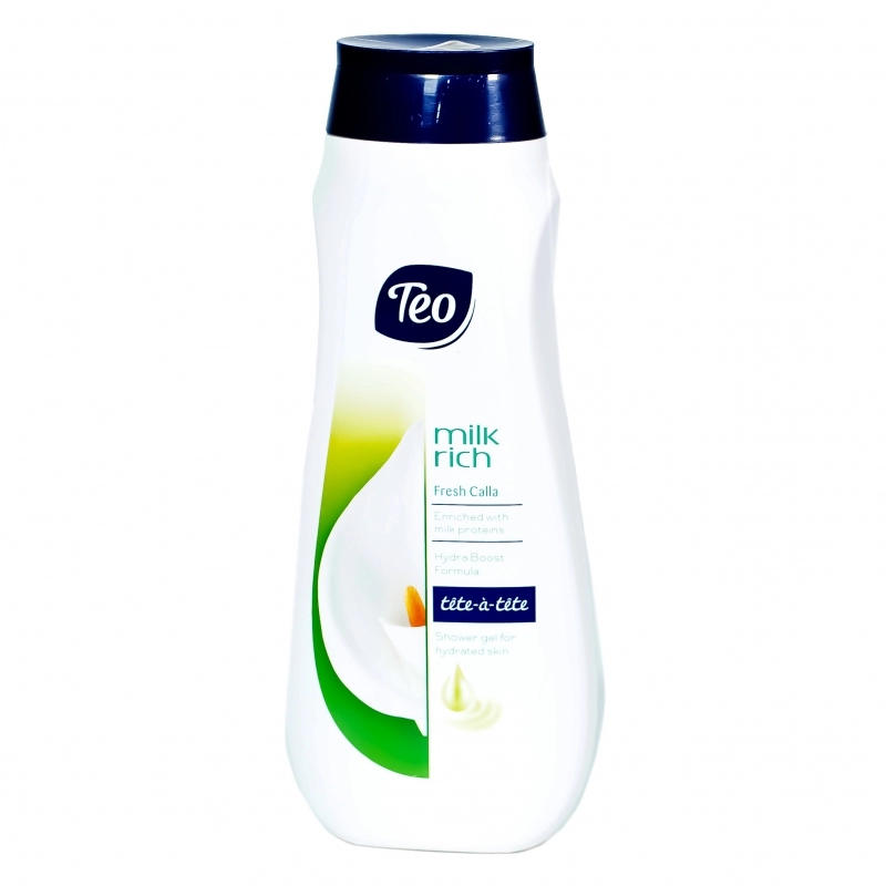Օճառ: Գել Լոգանքի Teo Milk Rich 400մլ Fresh Calla